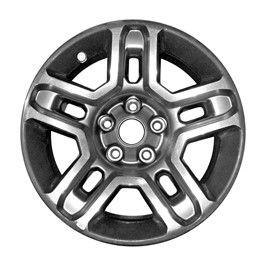 2020 JEEP WRANGLER JL, GLADIATOR 17" Factory OEM Wheel 96887U90 ...